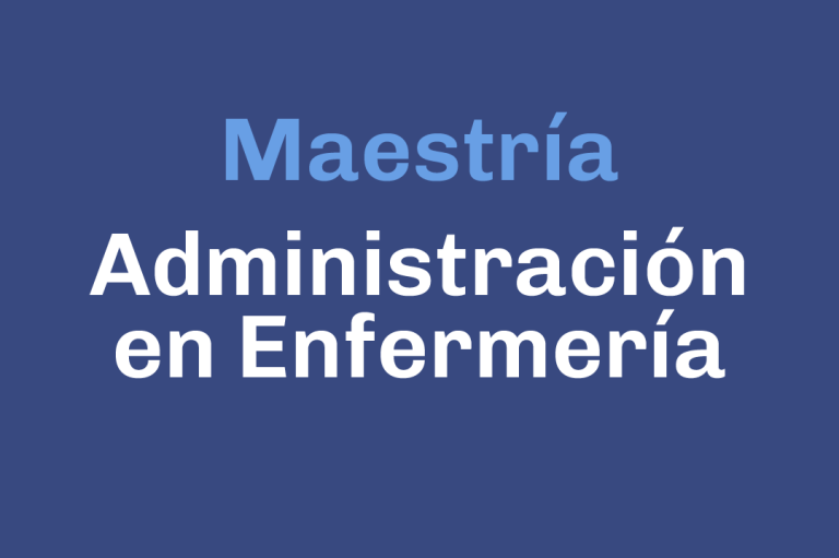 Maestría en Servicios de Enfermería - FCM