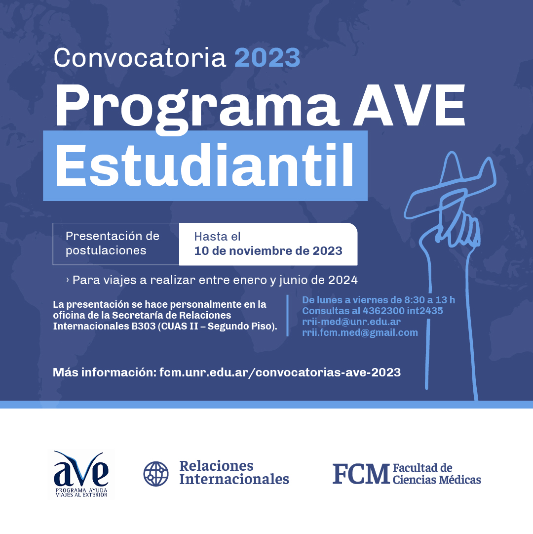 Convocatorias Programa AVE 2023 - FCM